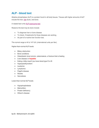 Liver function test | DOCX