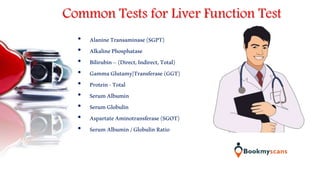 Liver Function Test | A must needed precautionary act | PPT