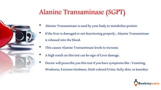 Liver Function Test | A must needed precautionary act | PPTX