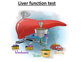 Liver function test | PPTX
