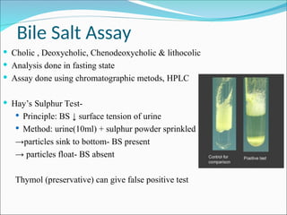 LIVER FUNCTION TEST AKRITI.ppt all the liver test | PPT