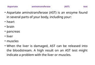 Liver Function Test_Nursing.pptx for nursing | PPTX | Blood Disorders ...