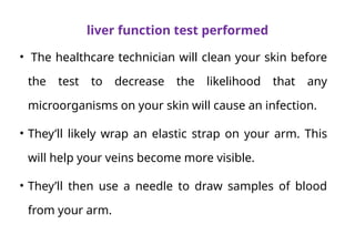 Liver Function Test_Nursing.pptx for nursing | PPTX | Blood Disorders ...