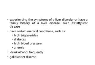 Liver Function Test_Nursing.pptx for nursing | PPTX | Blood Disorders ...