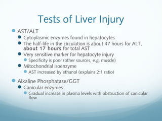 Liver Function Tests, Hepatic Panels | PPT