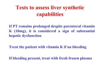 Liver function tests | PPT