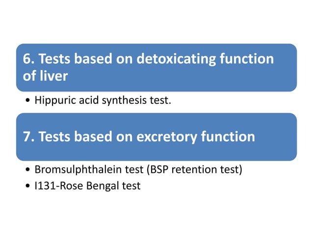 Liver function tests | PPTX | Endocrine and Metabolic Diseases ...