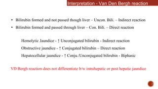 Liver function tests | PPTX