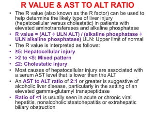 liver function tests interpretation pptx | PPTX