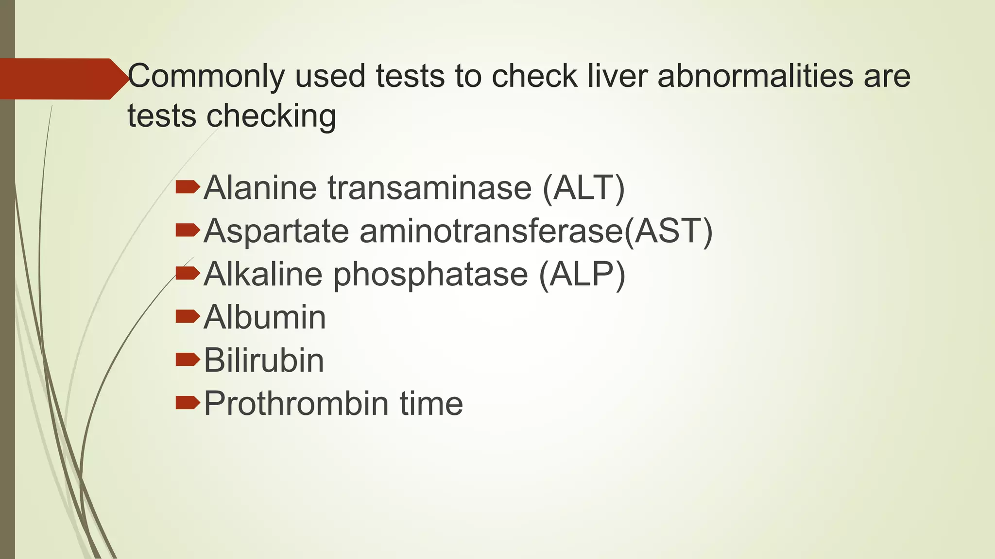 Liver function tests | PPTX