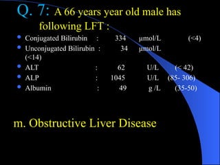Liver function tests for postgraduate students | PPTX