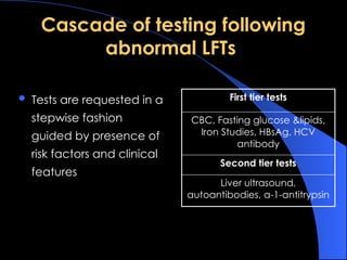 Liver function tests for postgraduate students | PPTX
