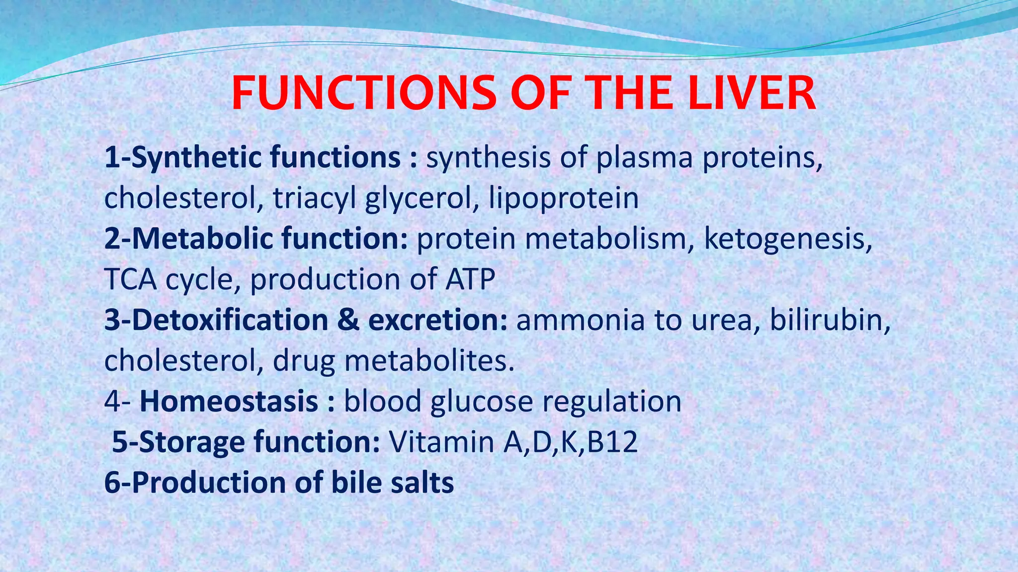 Liver function tests | PPTX
