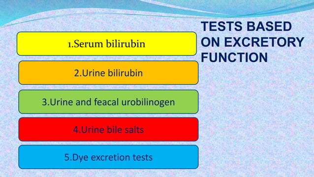 LIVER FUNCTIONS TESTS -1- | PPTX | Blood Disorders | Diseases and ...