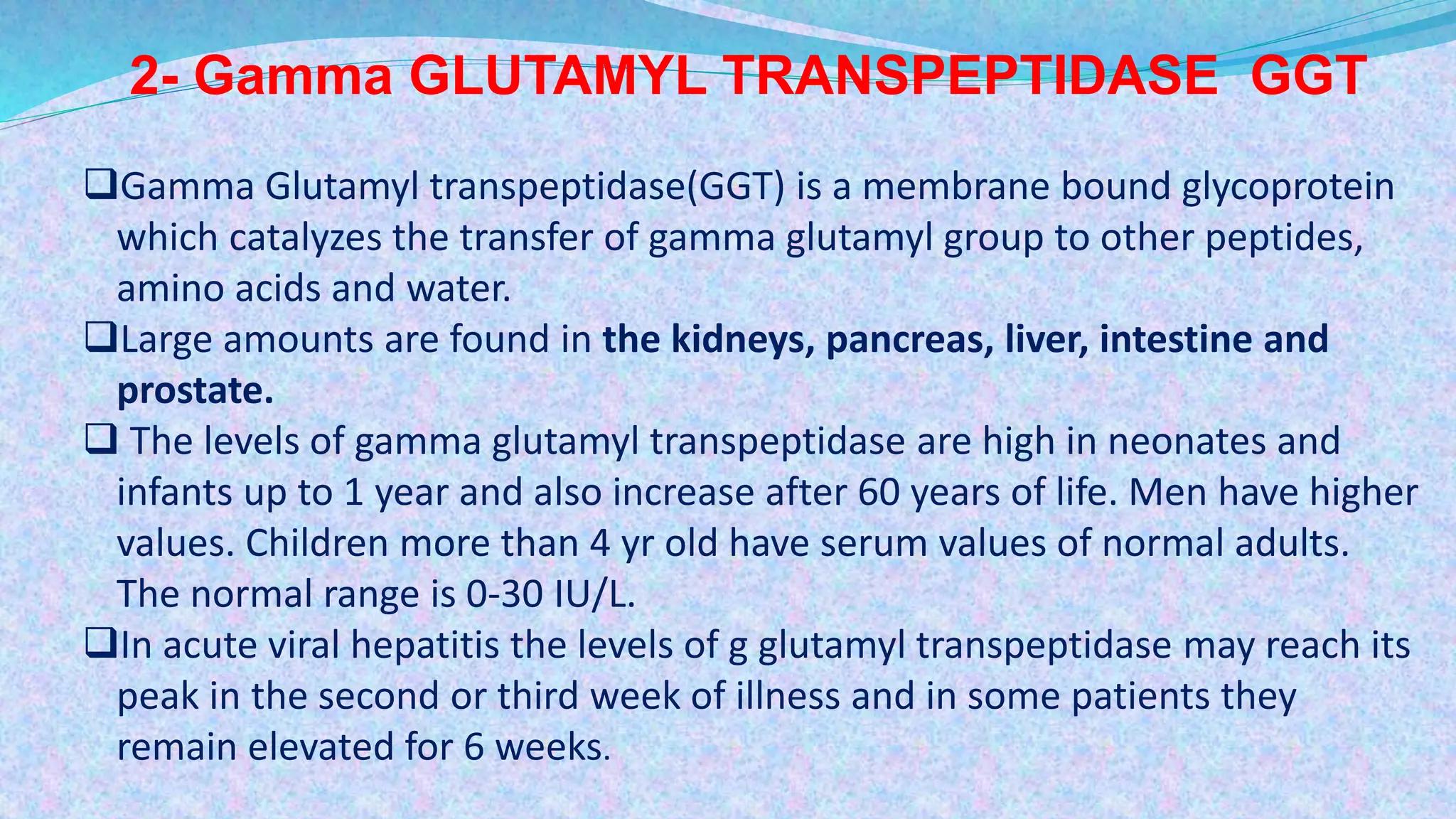 LIVER FUNCTIONS TESTS -2- | PPTX