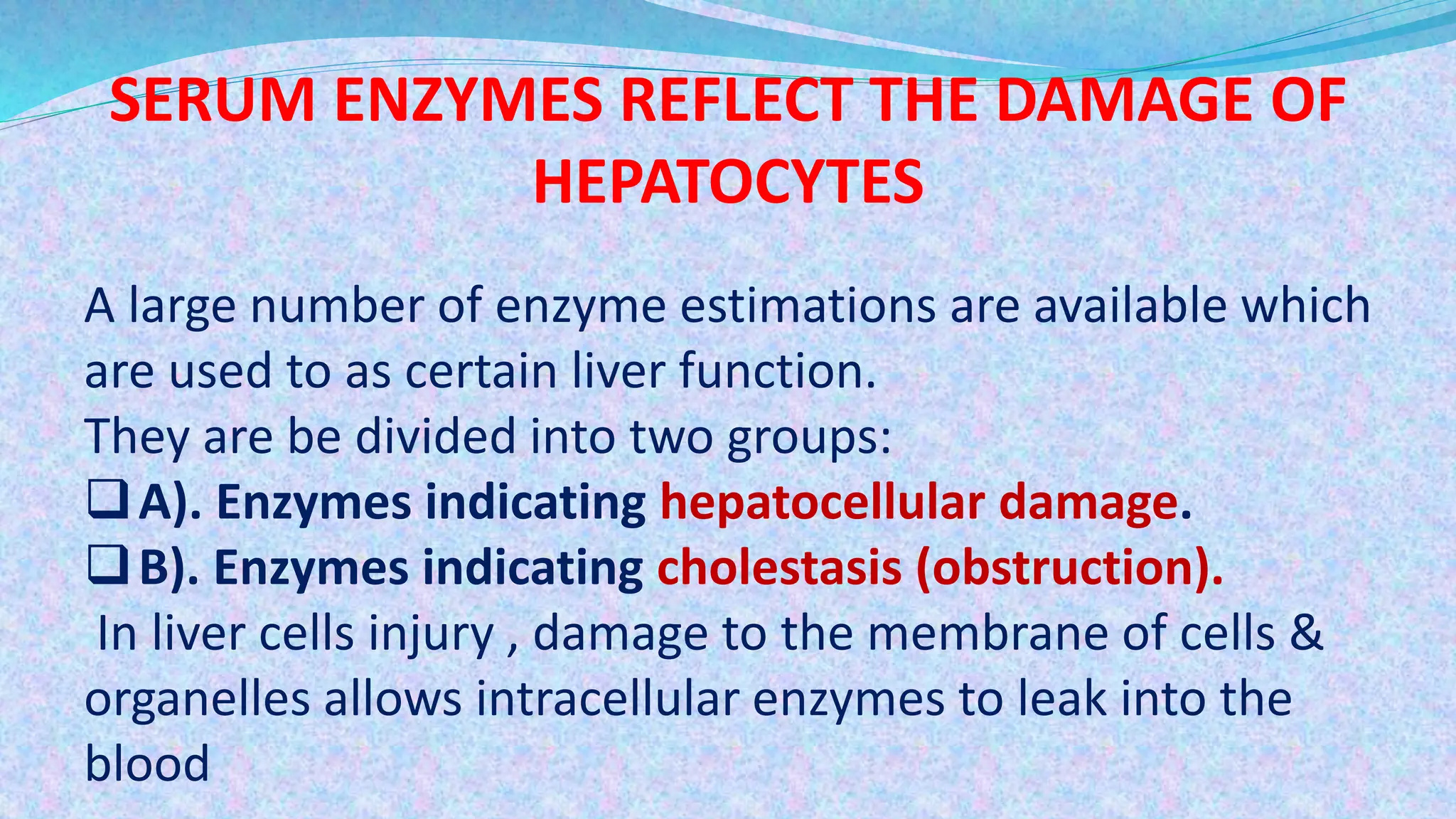 LIVER FUNCTIONS TESTS -2- | PPTX