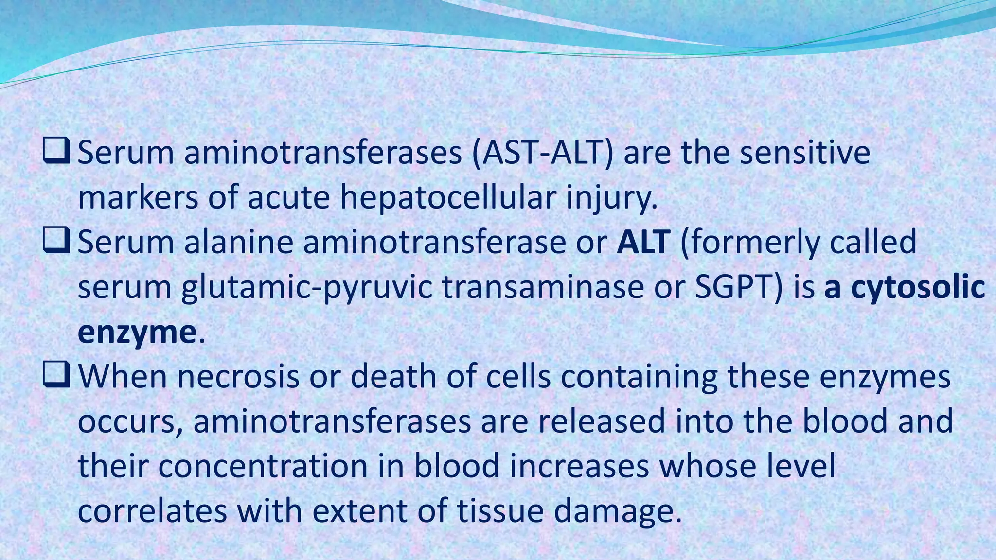LIVER FUNCTIONS TESTS -2- | PPTX