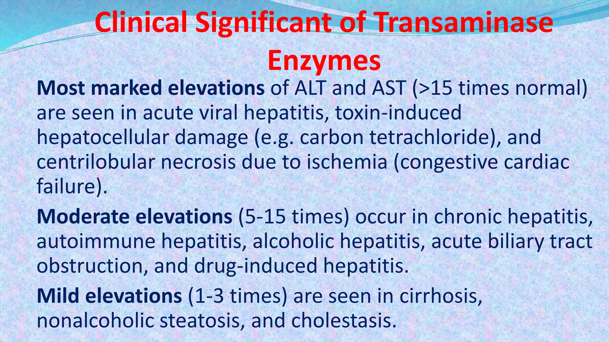 LIVER FUNCTIONS TESTS -2- | PPTX