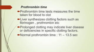 Liver function tests PharmD | PPTX