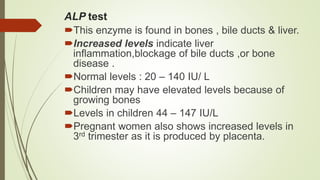 Liver function tests PharmD | PPTX