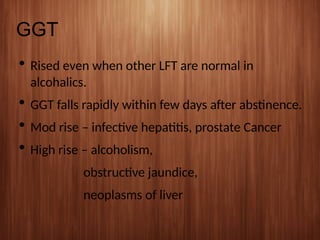 Liver Function Tests and Jaundice with types.ppt