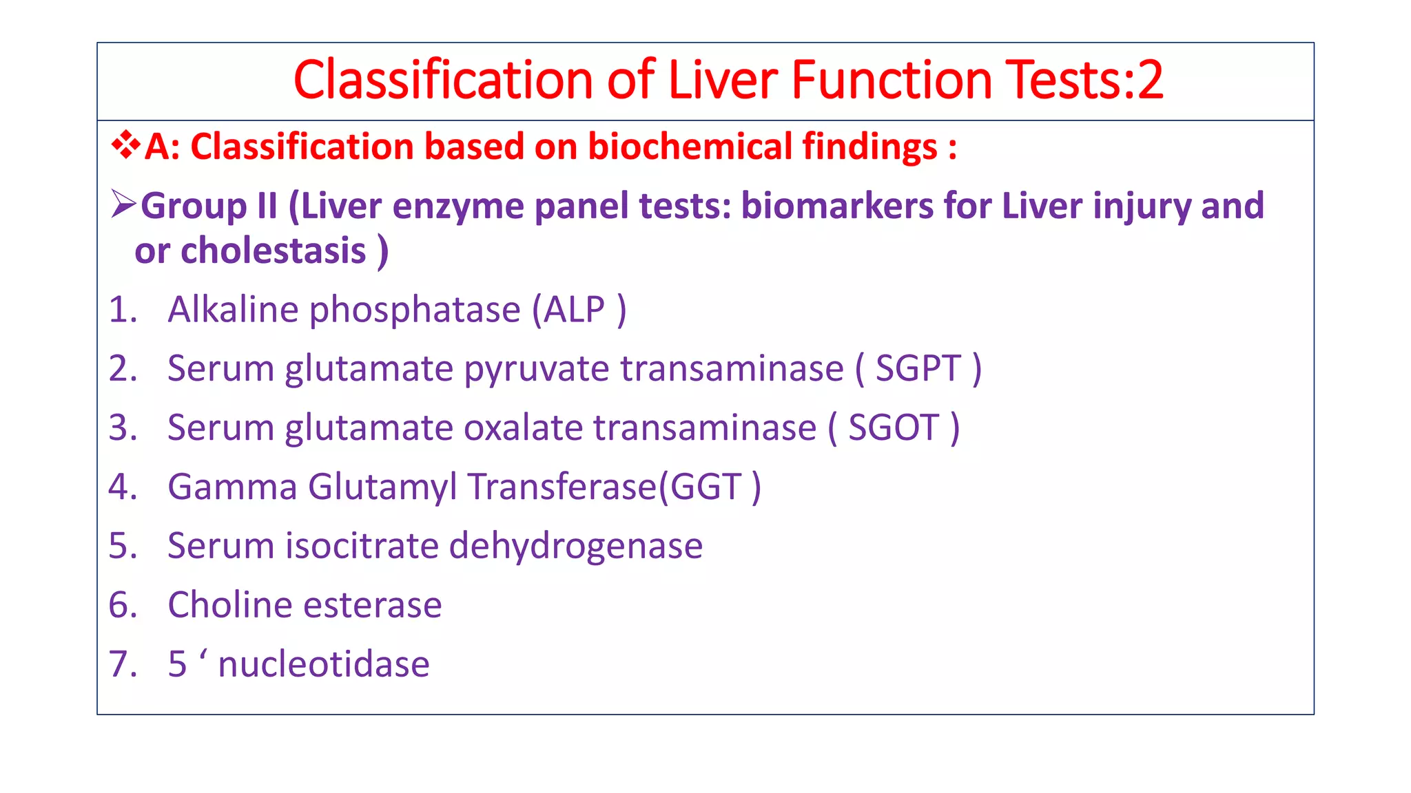 Liver function tests and their clinical applications | PDF | Endocrine ...