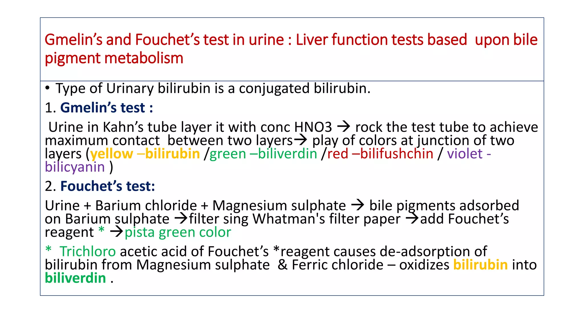 Liver function tests and their clinical applications | PDF