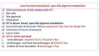Liver function tests and their clinical applications | PDF | Endocrine ...