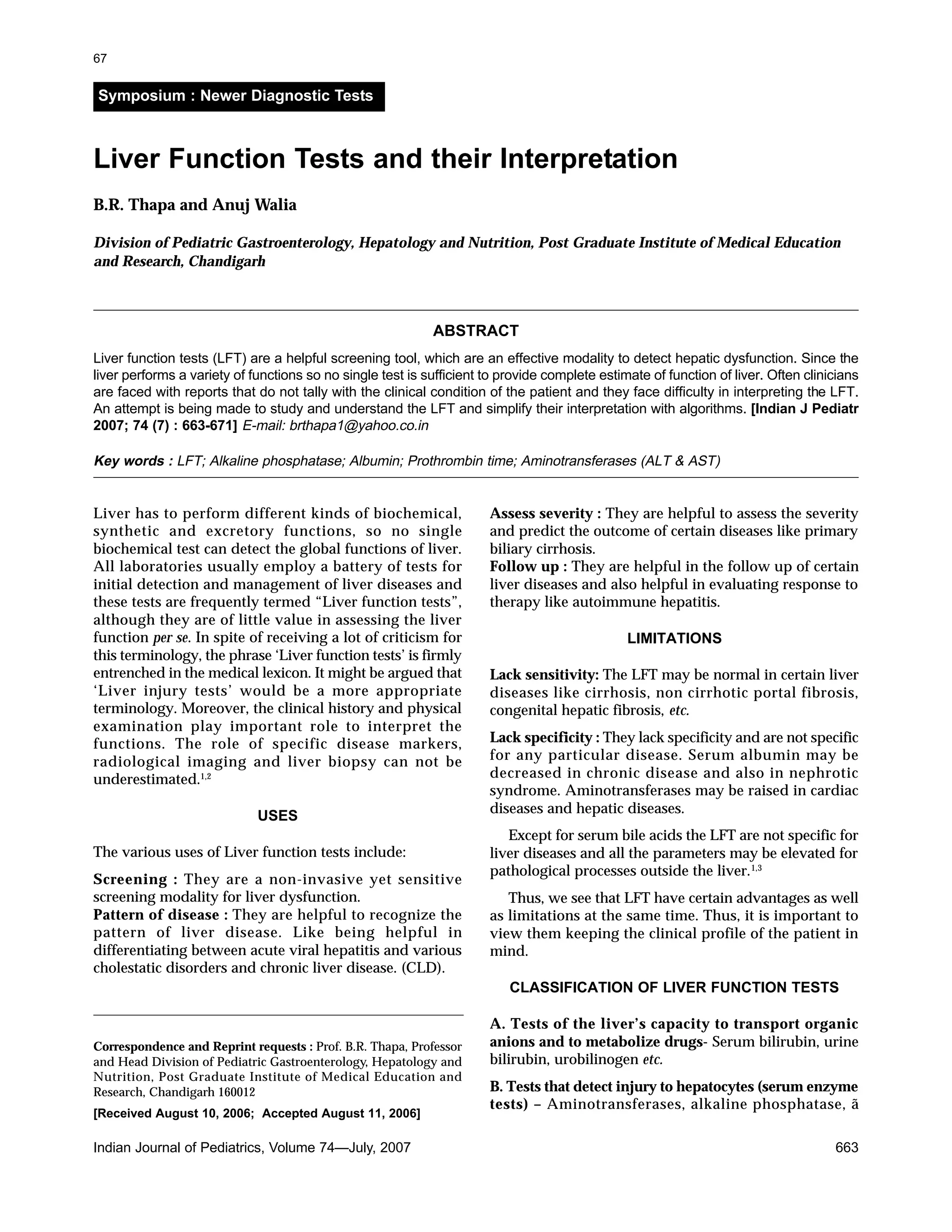 Liver Function Tests and their Interpretation.pdf