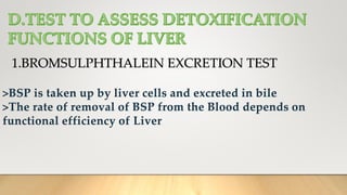 Liver Function Tests useful for mbbs ptx | PPTX