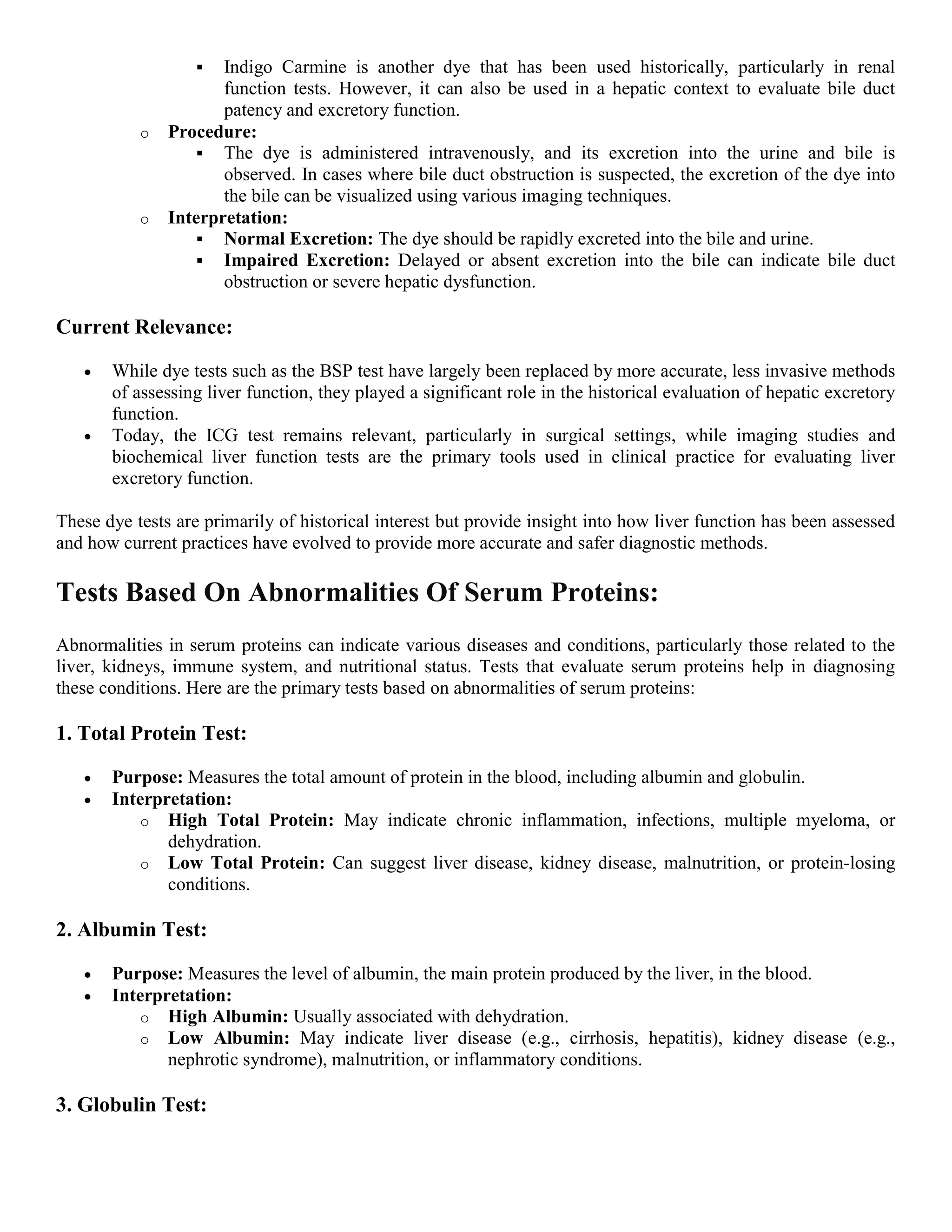 Liver function tests pdf / Biochemistry / pdf format | PDF