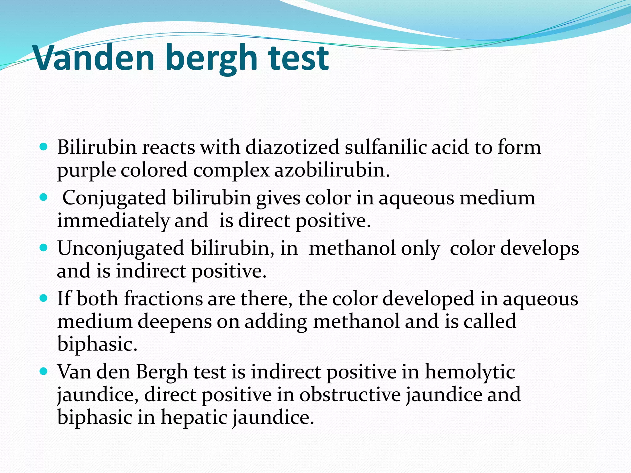 Liver function tests and interpretation | PPTX