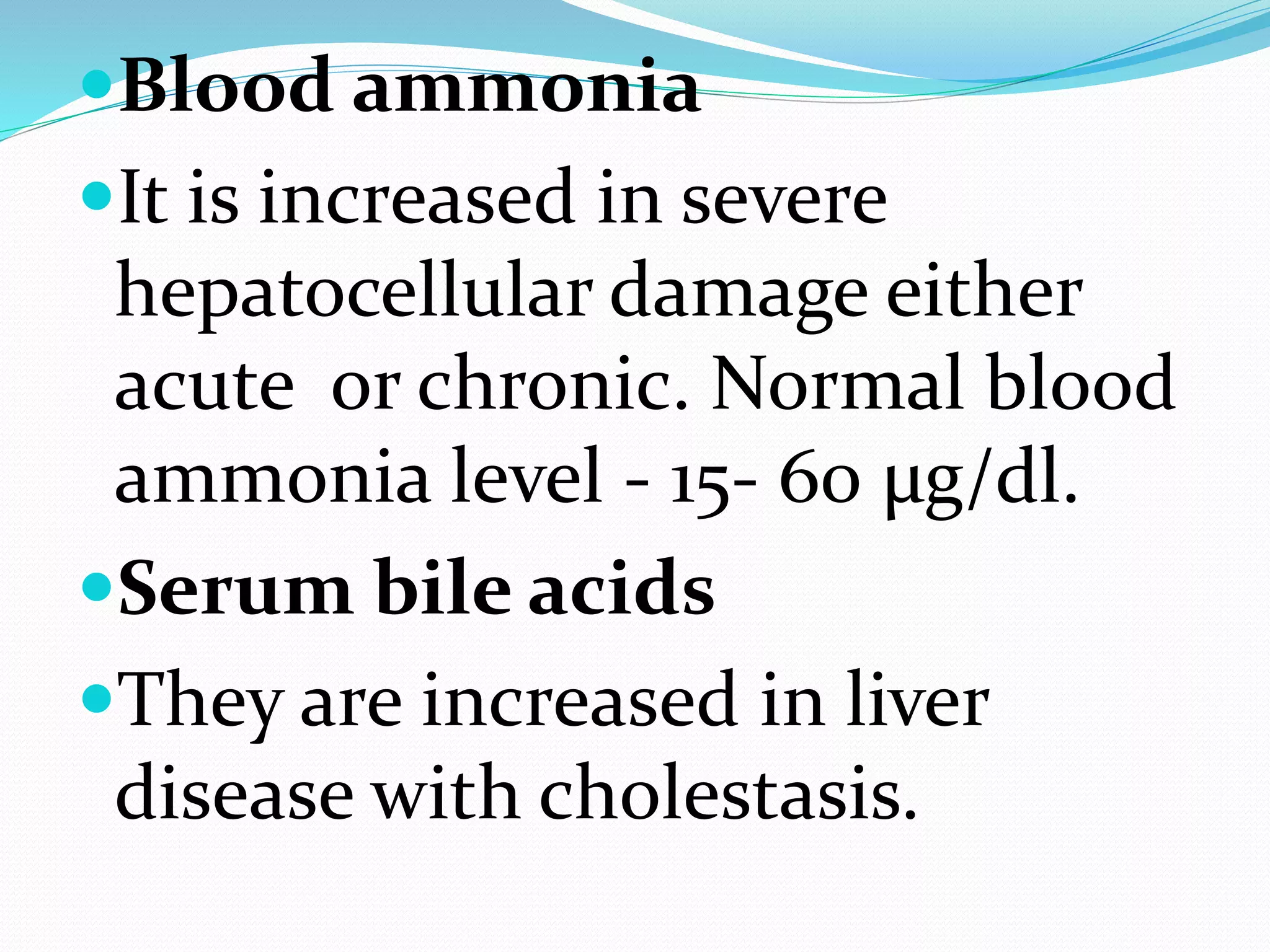 Liver function tests and interpretation | PPTX
