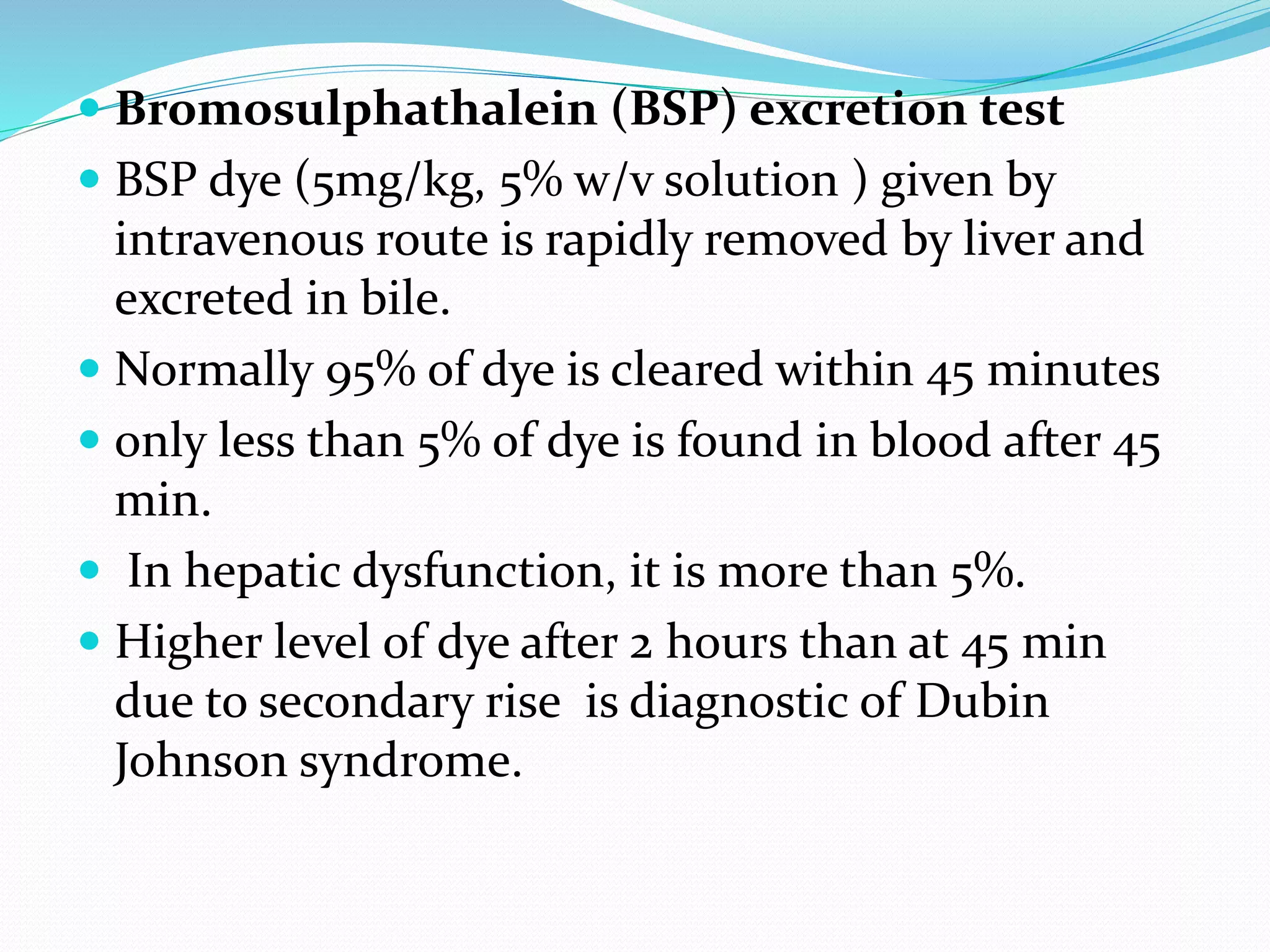 Liver function tests and interpretation | PPTX