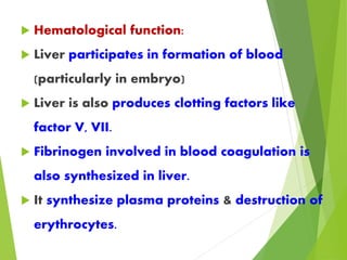 Liver fxn | PPTX