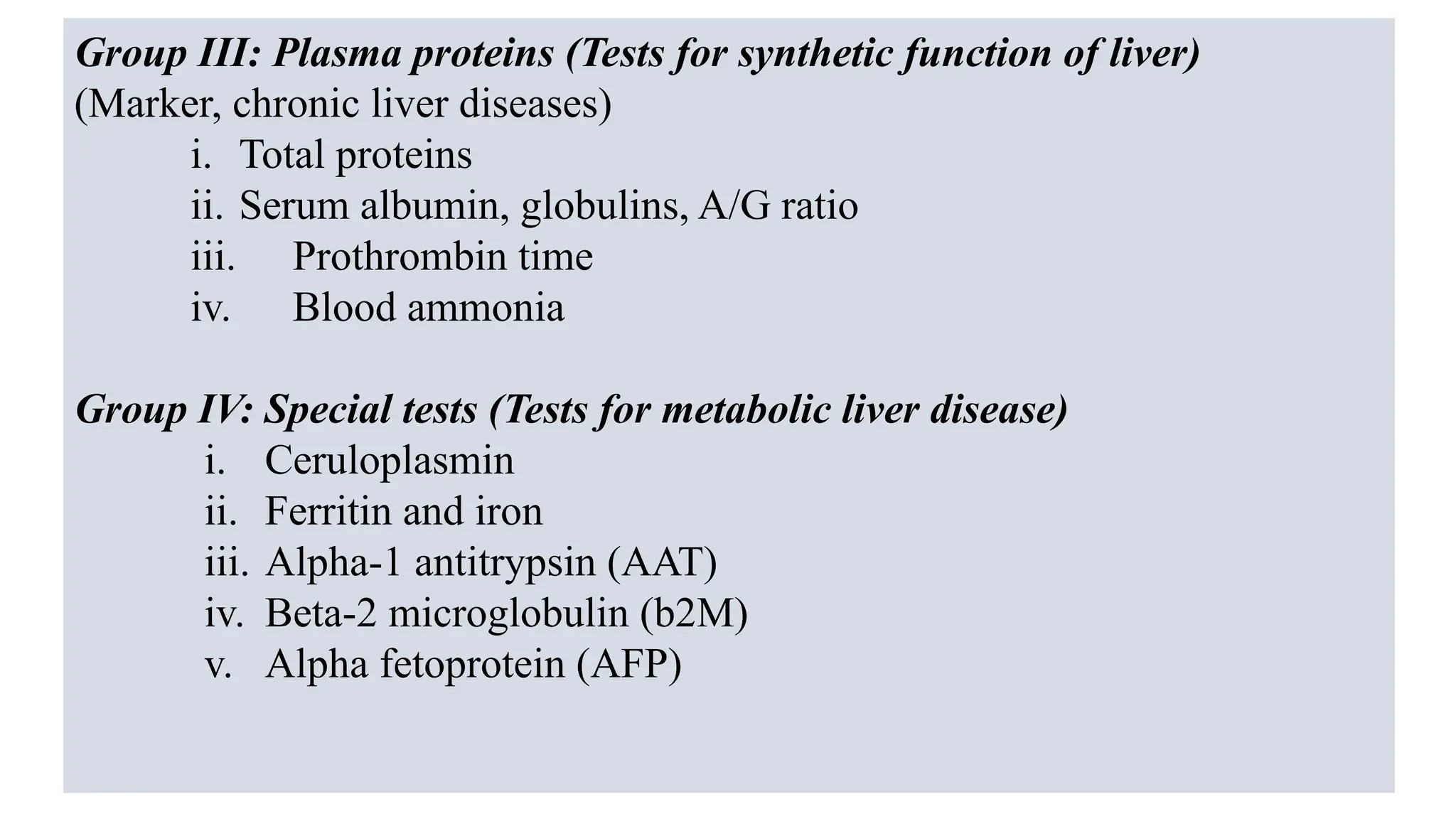 LIVER fxn test.pptx liver function tests | PPTX