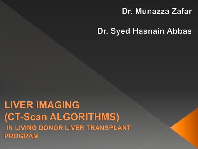 Liver imaging ct scan algorithm | PPTX | Lung and Respiratory Health ...