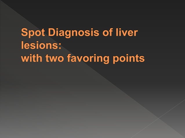 Liver imaging ct scan algorithm | PPTX | Lung and Respiratory Health ...