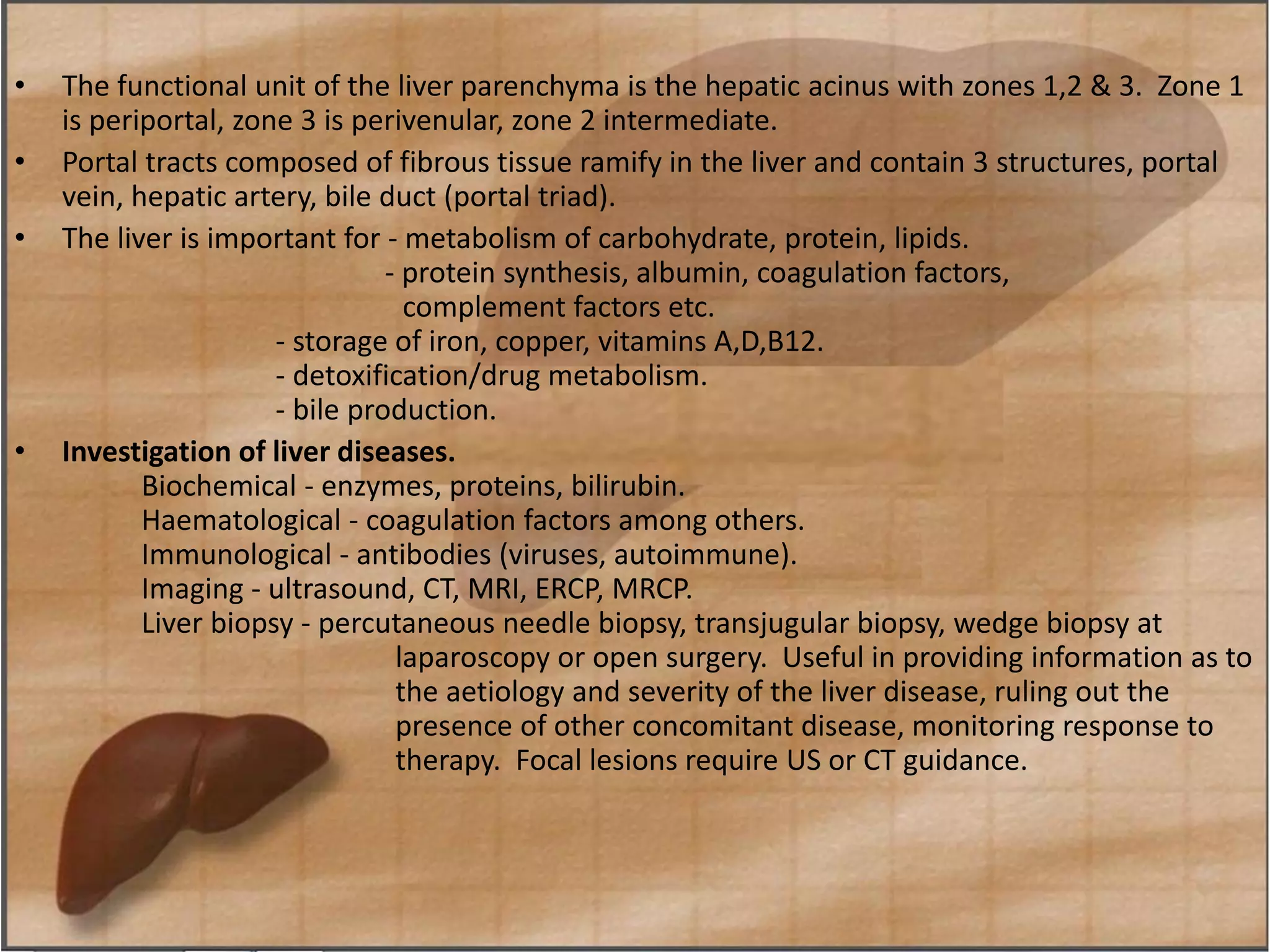 Liver & its diseases | PDF