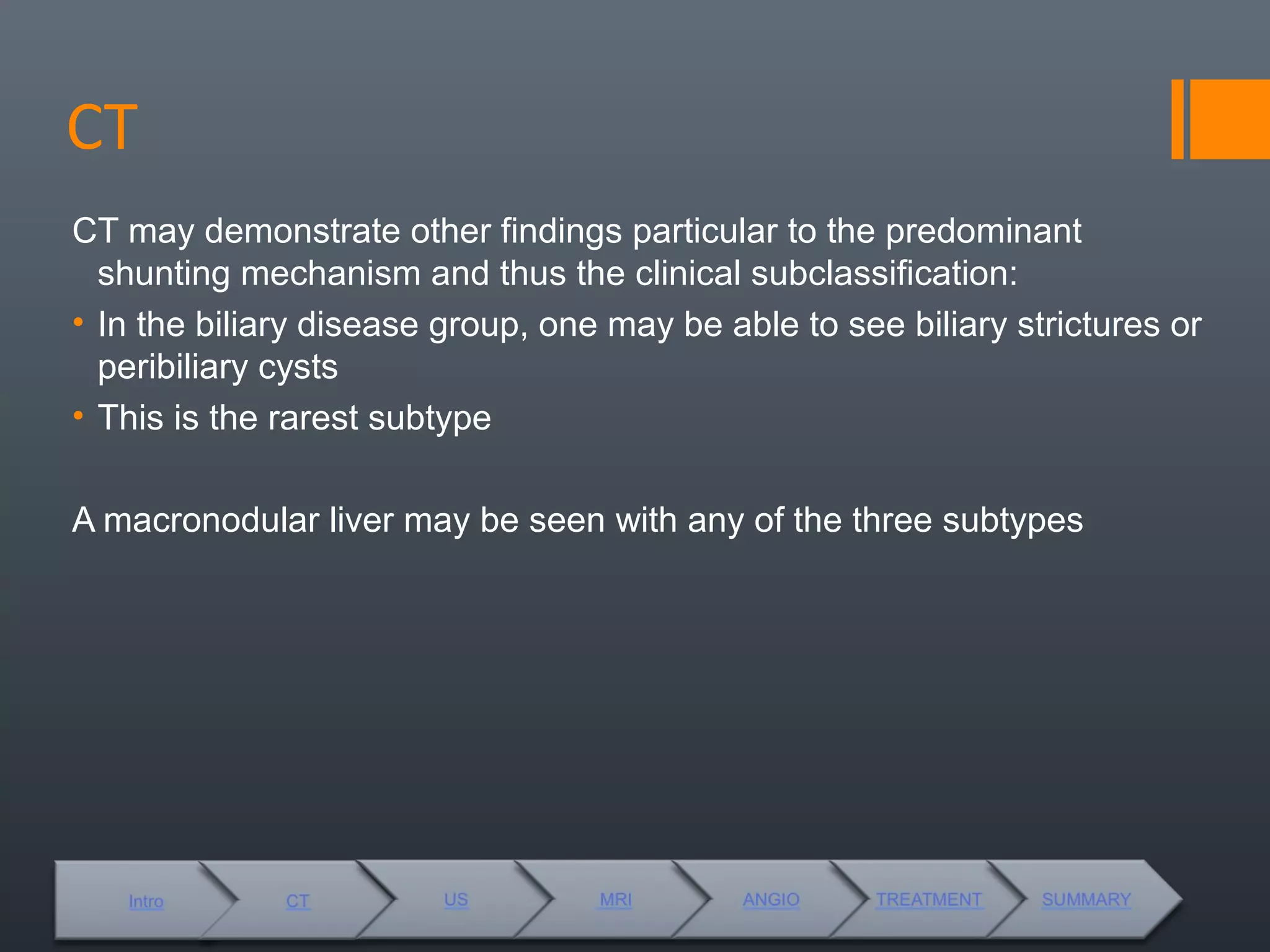 Liver manifestations of hht revised | PPT