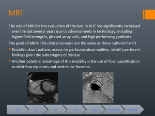 Liver manifestations of hht revised | PPT