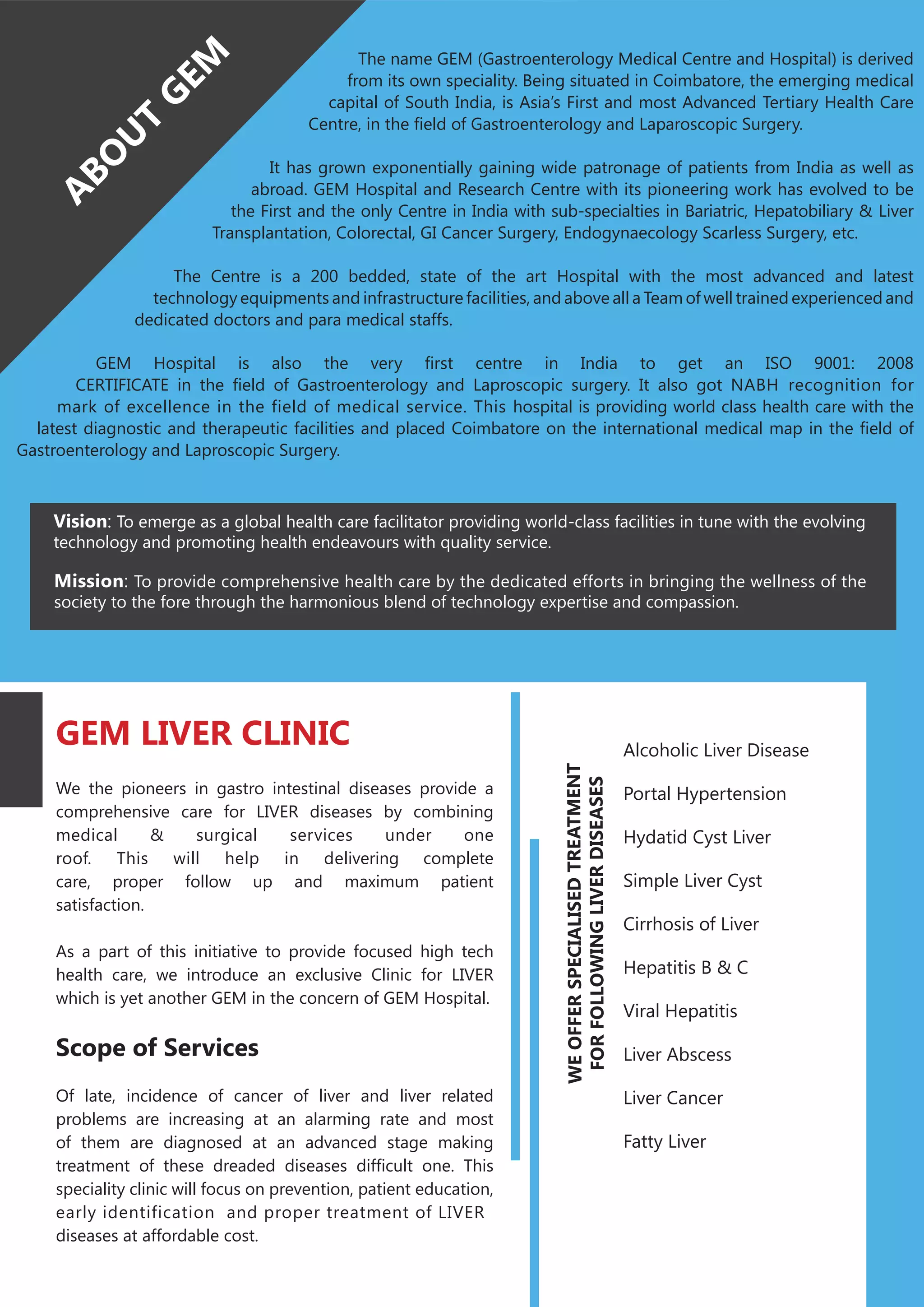 GEM LIVER CLINIC | PDF | Digestive Disorders | Diseases and Conditions