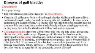 liver, pancreas and gall bladder physiology and function and disorders ...