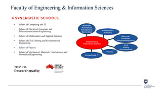 Engineering and Information Sciences | Orientation Day Presentation ...