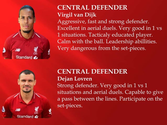 LIVERPOOL FC ANALYSIS 2018/19 | PPT