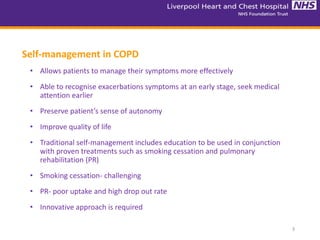 Self-care for COPD patients | PPT