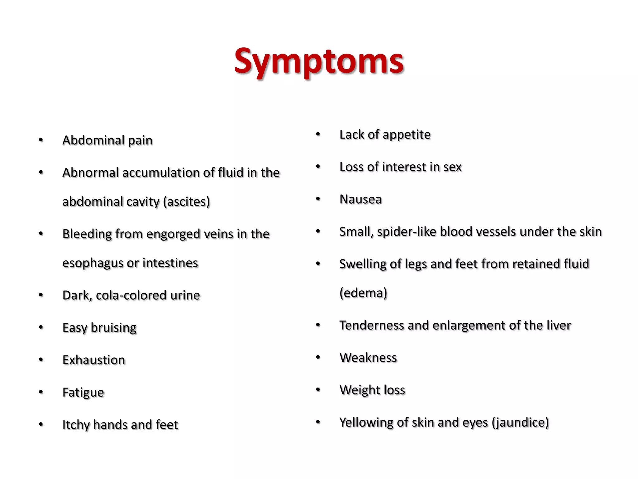 Liver problems | PPTX