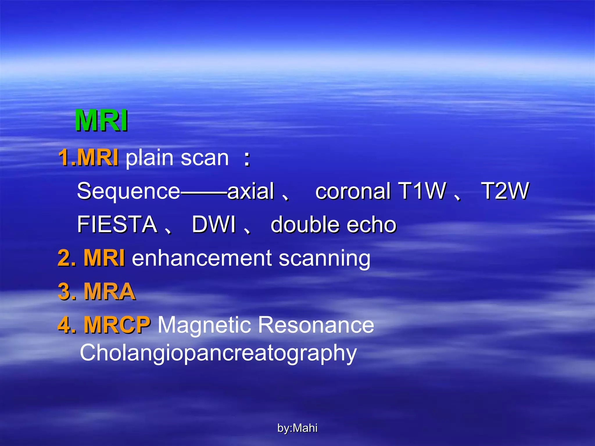 Liver radiology MRI | PPT
