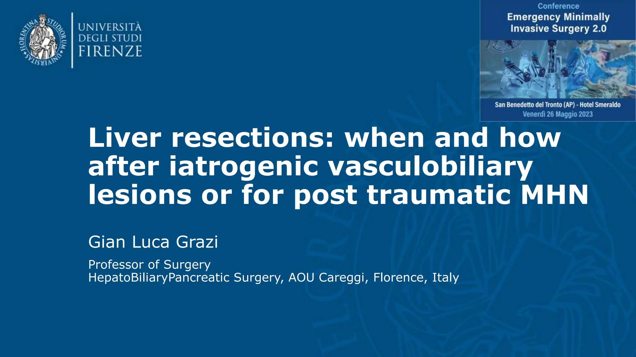 Liver resections after iatrogenic vasculobiliary lesions or for post ...