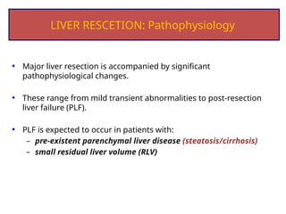 LIVER RESECTIOn techniques dr isalam ayoup | PPTX